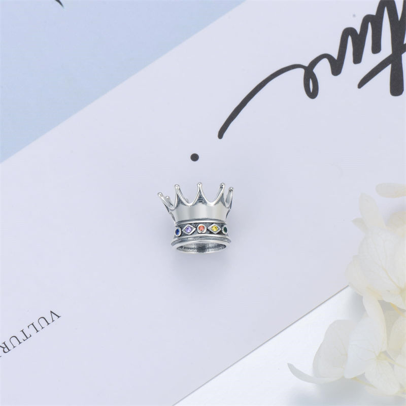 Sterling Silver Tiara Personalized Photo Charm– romanticwork