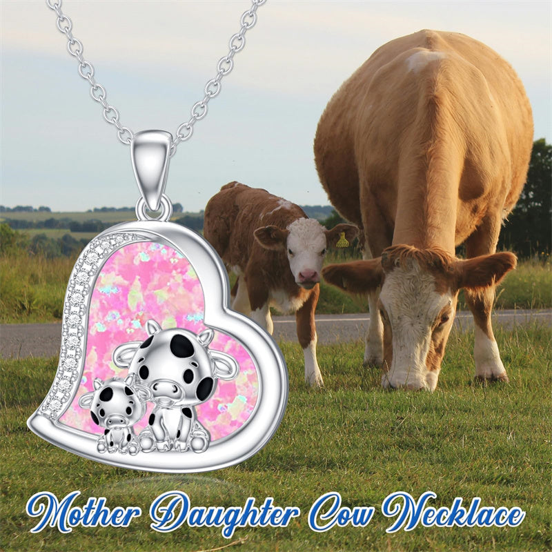 Sterling Silver Pink Opal Crystal Abalone Shell Turquoise Moss Agate C ...