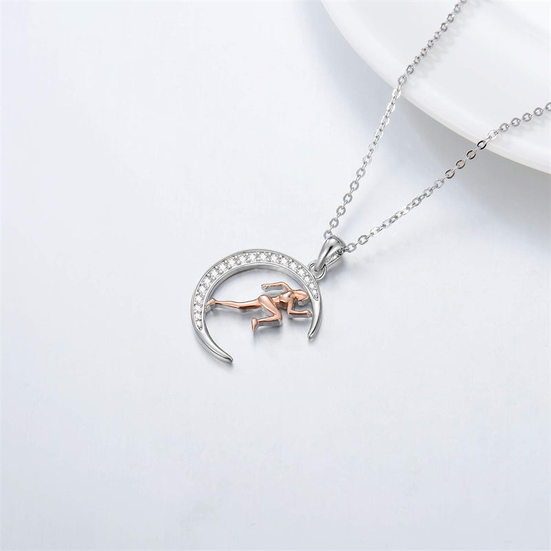 Sterling SIlver Runner Volleyball Tennis Basketball Soccer Inspiration ...